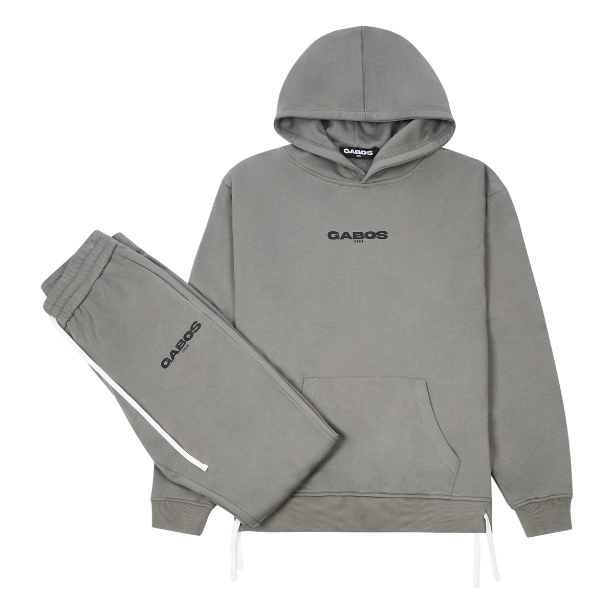 MEN'S FULL TRACKSUIT IN GREY | Heavyweight cotton, Premium Streetwear ...