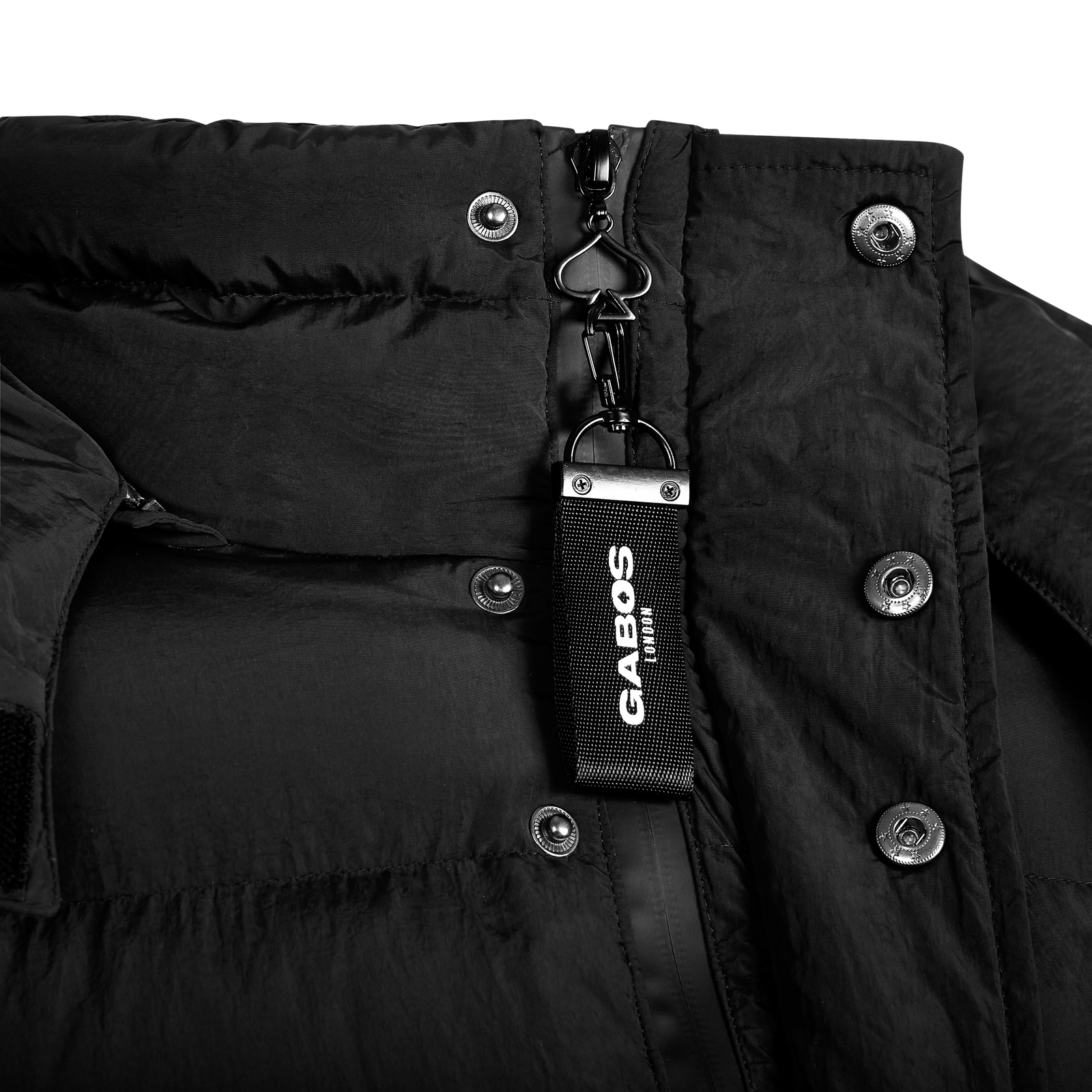 PUFFER JACKET | MEN'S BLACK PUFFER JACKET - STREET BOMBER 3.0 BY GABOS ...