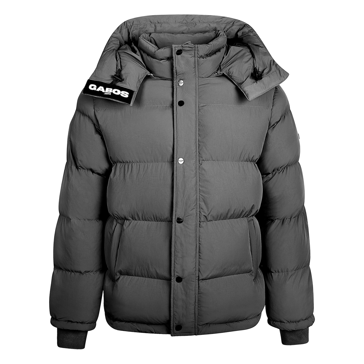 PUFFER JACKET | MEN'S GREY JACKET - STREET BOMBER JACKET 3.0 BY GABOS ...
