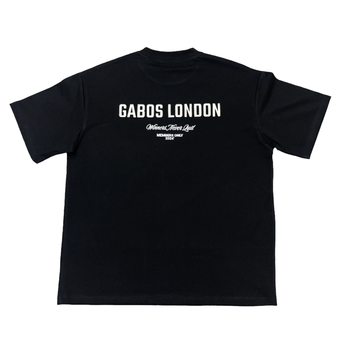 Winners T-shirt (Black) – Gabos London