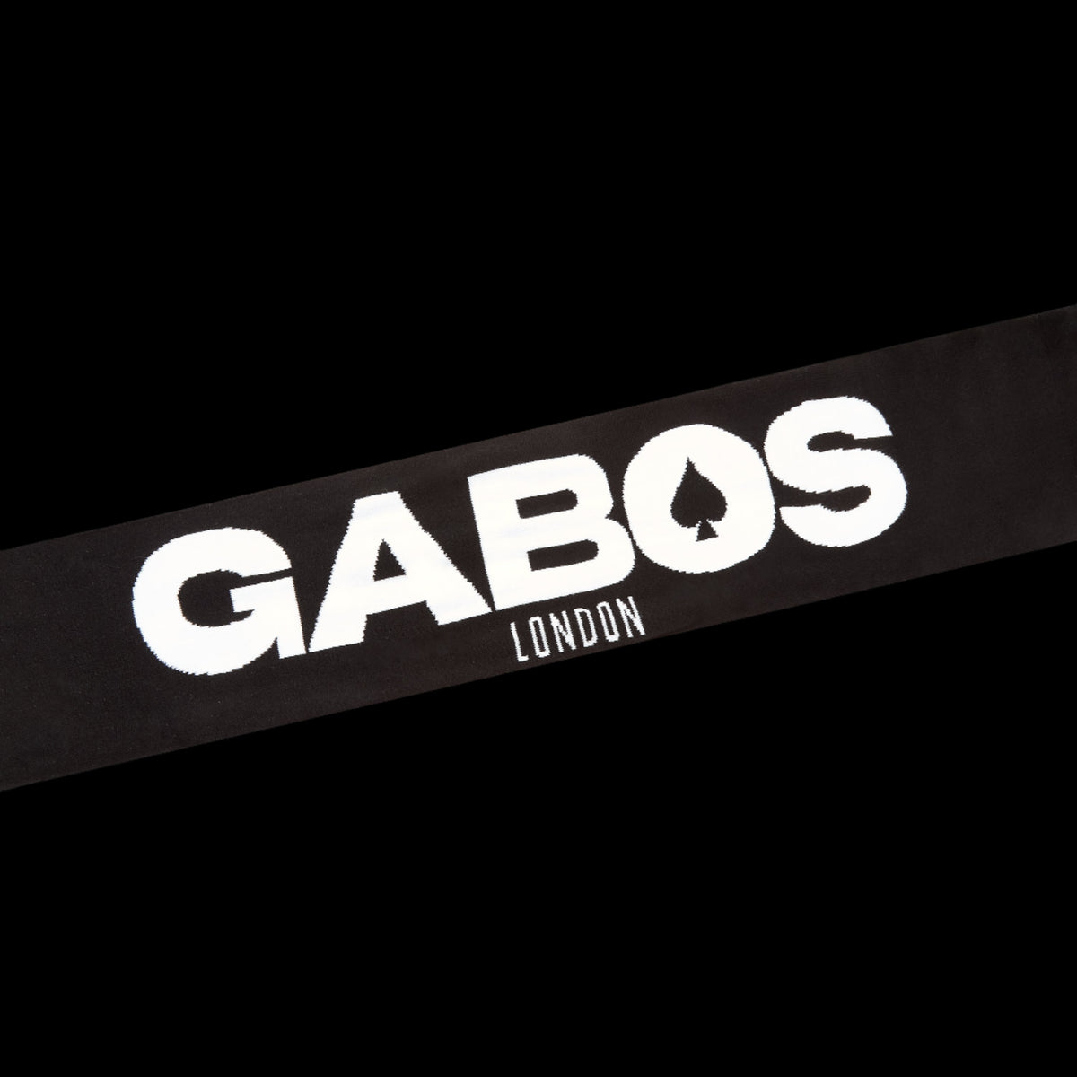 White & Black Gabos Large Print Scarf – Gabos London